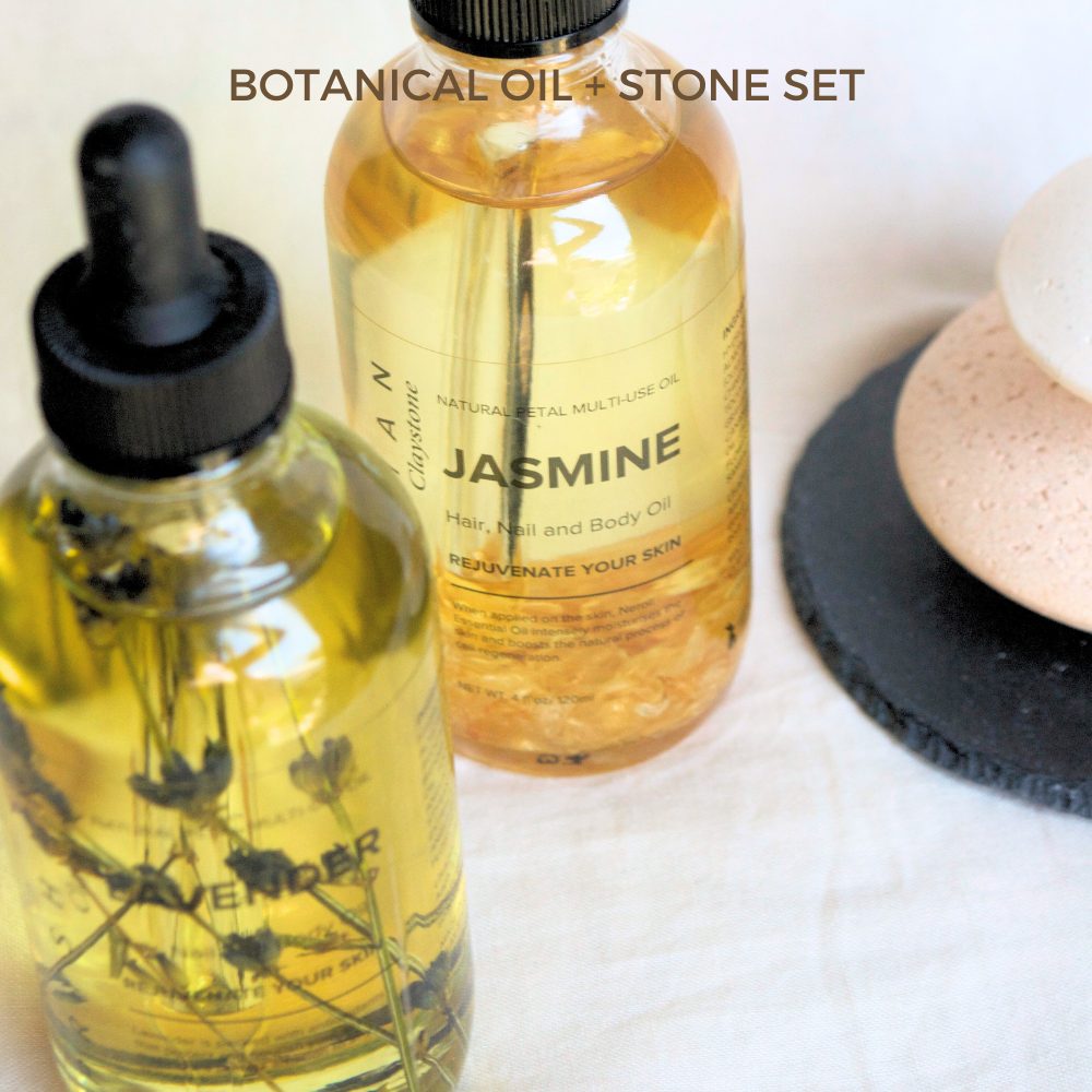 Botanical Neroli Oil Stone Set for Radiant Ski – Pryshan New Zealand